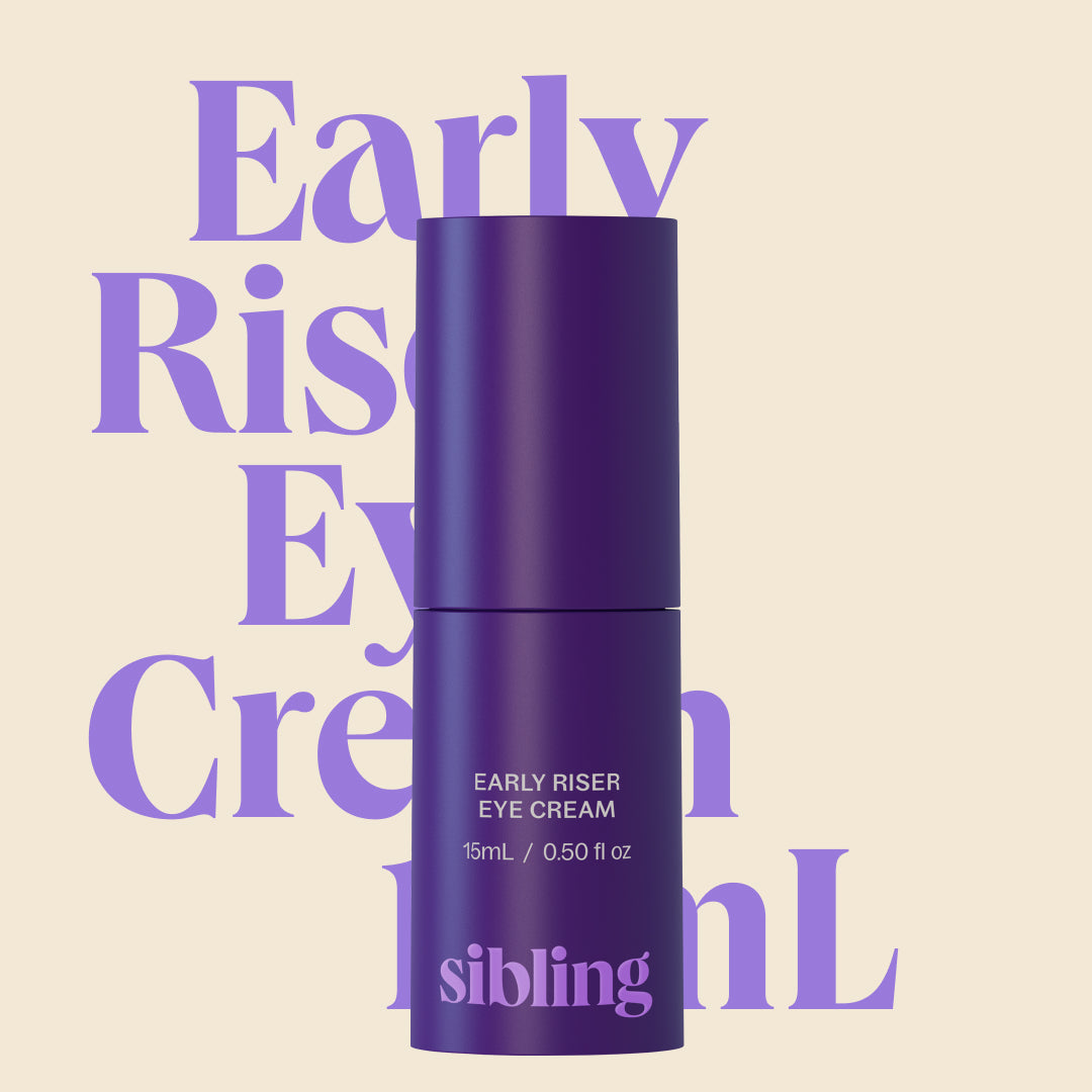 Early Riser Eye Cream - Give Dark Circles The Day Off – Sibling Skincare
